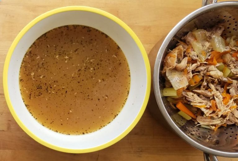 Hearty Homemade Chicken Stock • The Good Hearted Woman