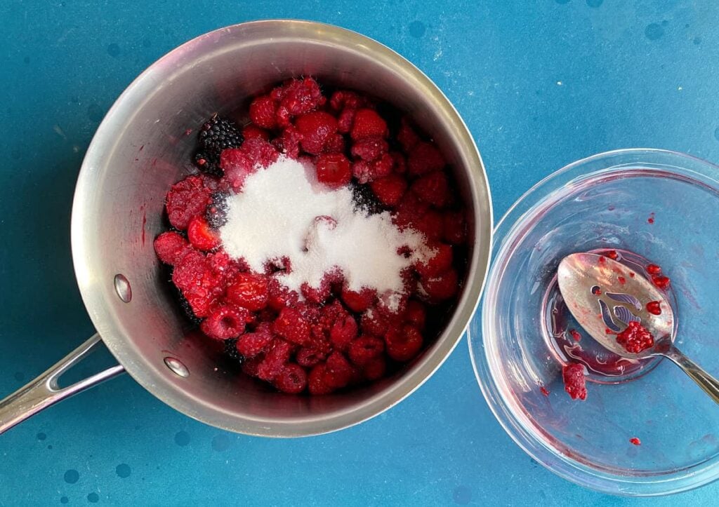 Simple Berry Compote • The Good Hearted Woman