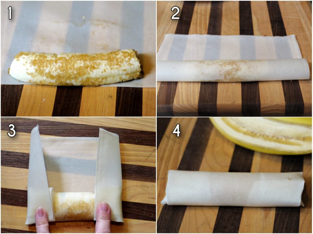 Banana Lumpia (Filipino Turon) • The Good Hearted Woman
