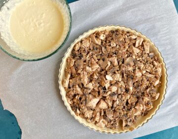 Savory Chicken Mushroom Tart • The Good Hearted Woman