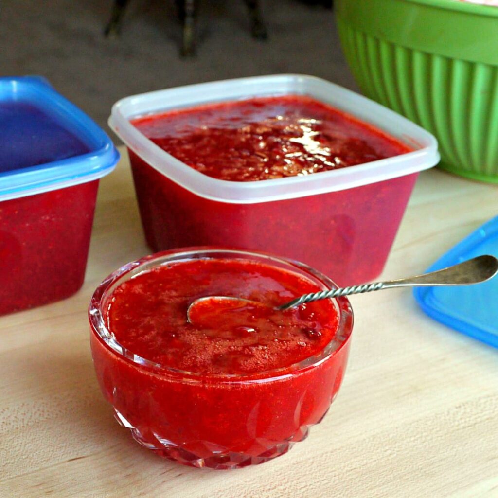 Strawberry Freezer Jam (Step-by-Step) • The Good Hearted Woman