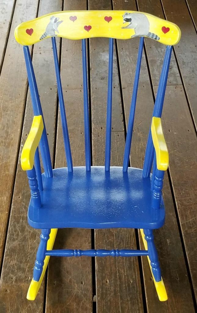 "Kissing Hand" Share Chair • The Good Hearted Woman