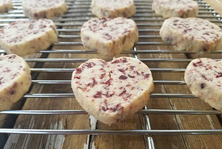 Meyer Lemon Shortbread Cookies • The Good Hearted Woman