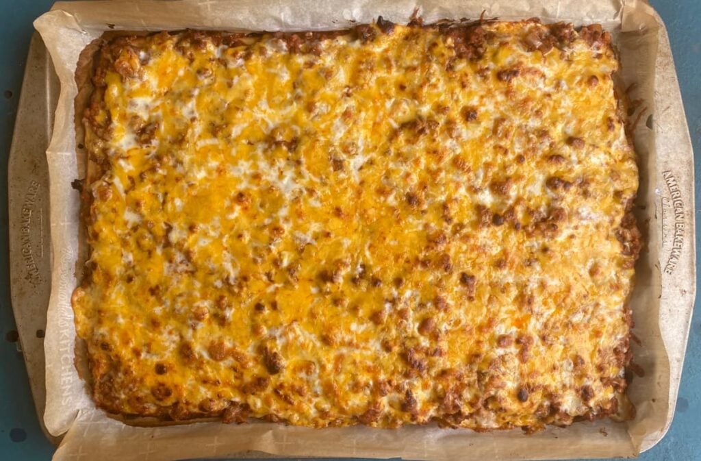 Easy Pourable Pizza Dough (No Kneading, No Rolling!) Recipe • The Good ...