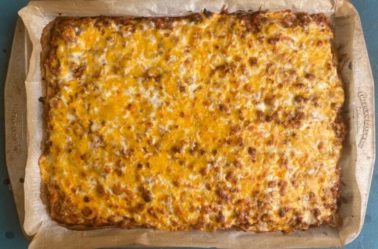 Easy Pourable Pizza Dough (No Kneading, No Rolling!) Recipe • The Good ...
