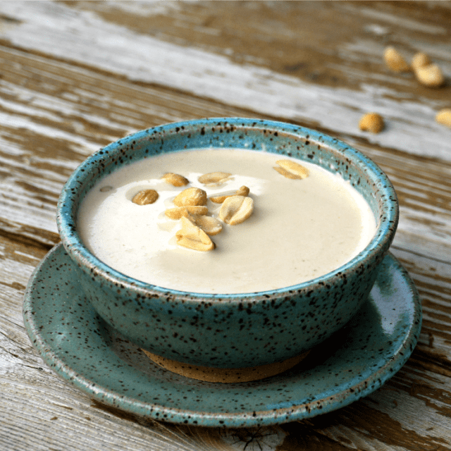 Colonial Cream of Peanut Soup {with 21 Topping Ideas}