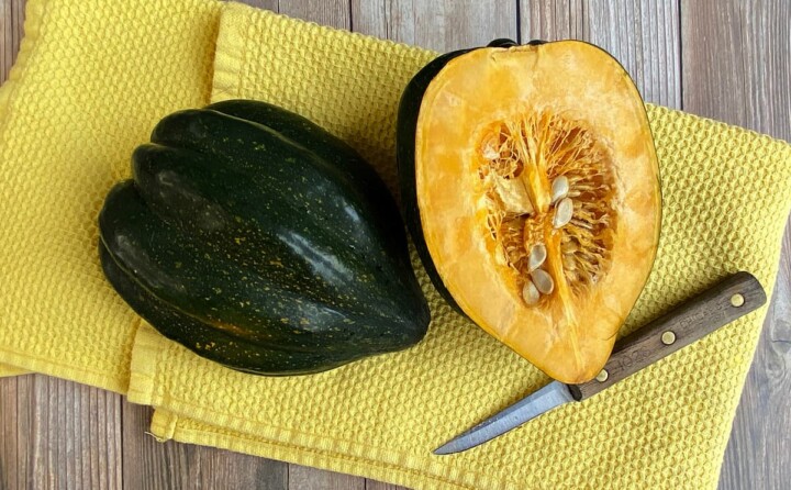 Classic Baked Acorn Squash • The Good Hearted Woman