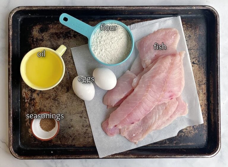 Korean-style Pan Fried Fish (Saeng Sun Jun) • The Good Hearted Woman