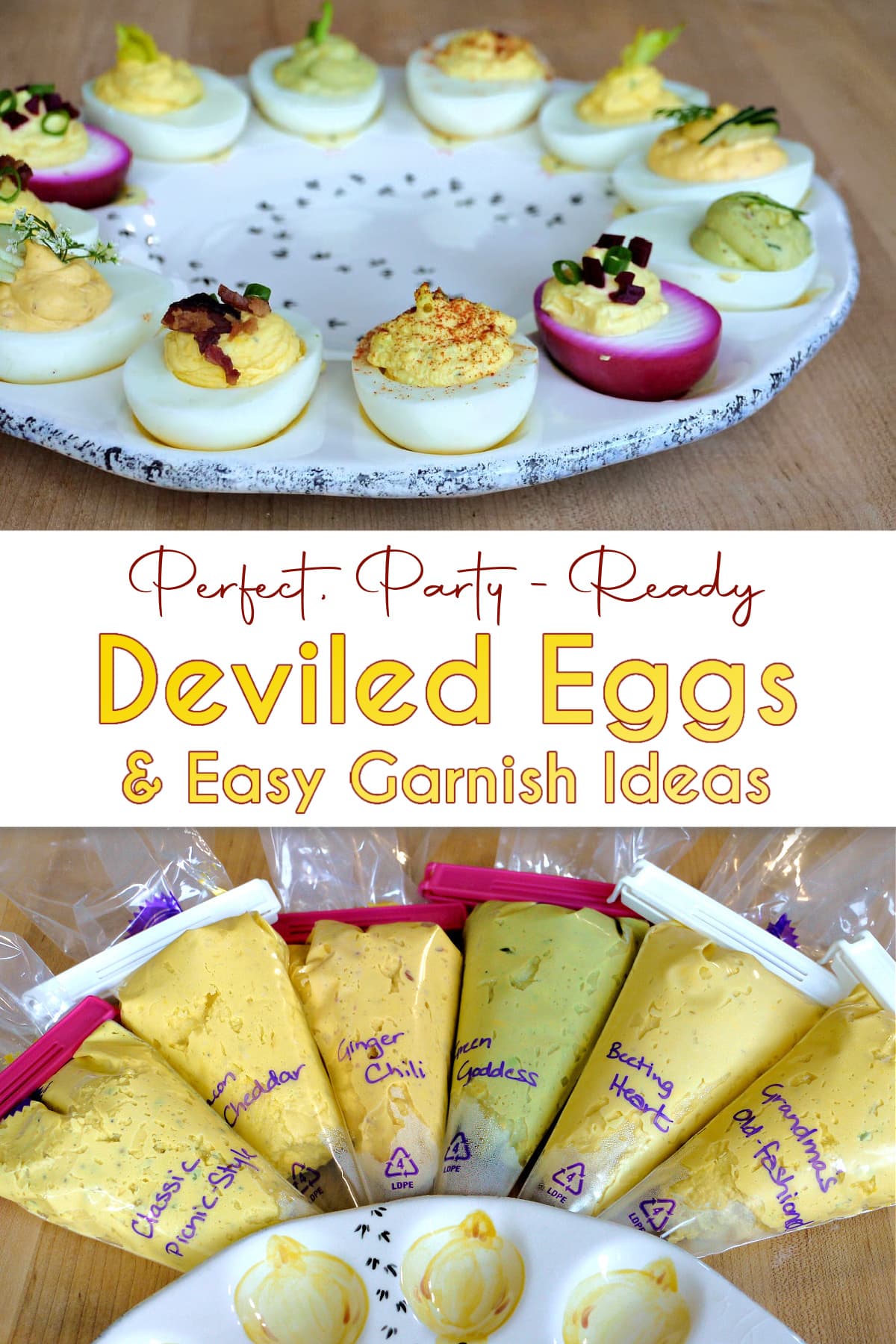Perfect, Party-Ready Deviled Eggs • The Good Hearted Woman