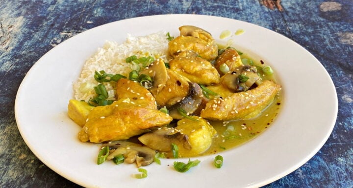 Easy Lemon Chicken with Curry • The Good Hearted Woman