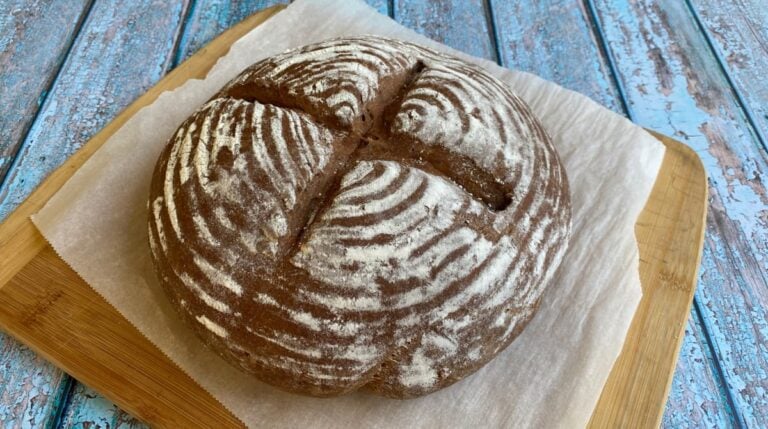 German Dark Rye Bread Recipe • The Good Hearted Woman