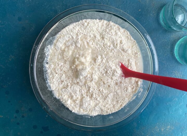 Easy Pourable Pizza Dough (No Kneading, No Rolling!) Recipe • The Good ...
