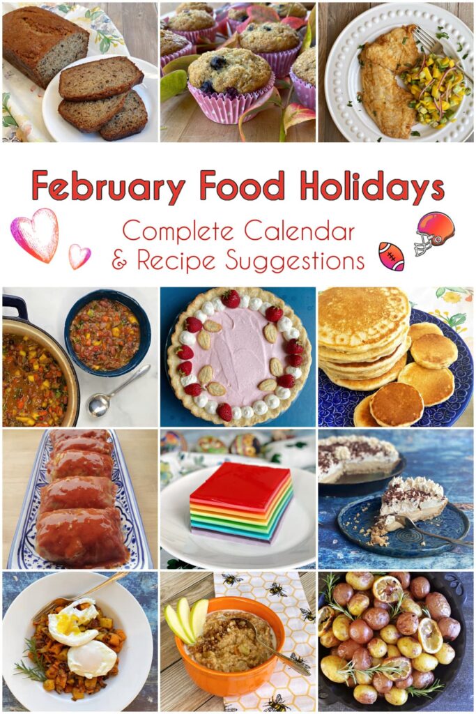 February Food Holidays • The Good Hearted Woman